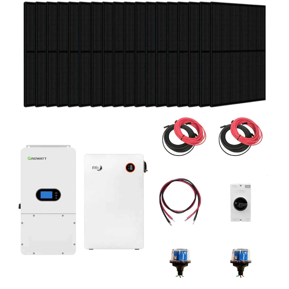 Midnite Power - Complete Hybrid Solar Kit with 16.1kWh Storage ...